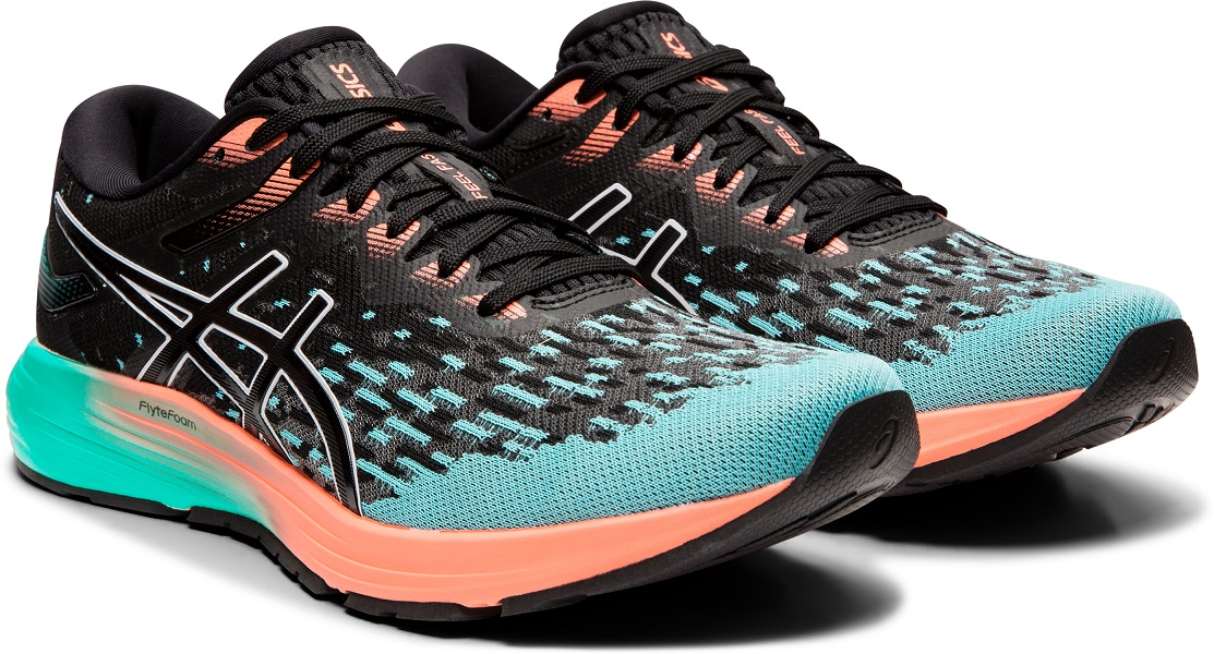 Asics DynaFlyte 4 schwarz/mint Leichtigkeits-Laufschuhe Damen versandkostenfrei online bestellen